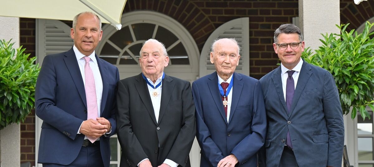 Hessischer Verdienstorden für Johannes Warlo und Gerhard Wiese | hessen.de