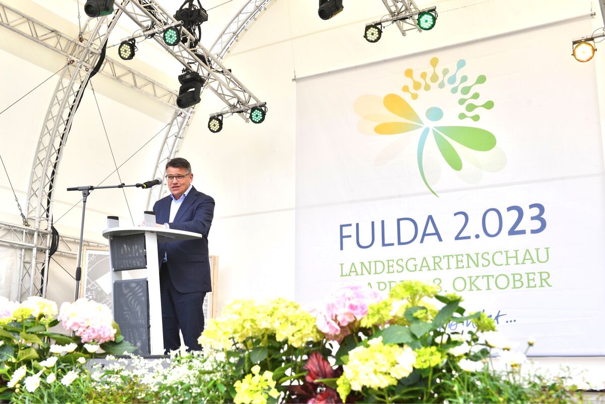 Ministerpräsident Rhein sieht Landesgartenschau in Fulda als Chance für die Region | hessen.de